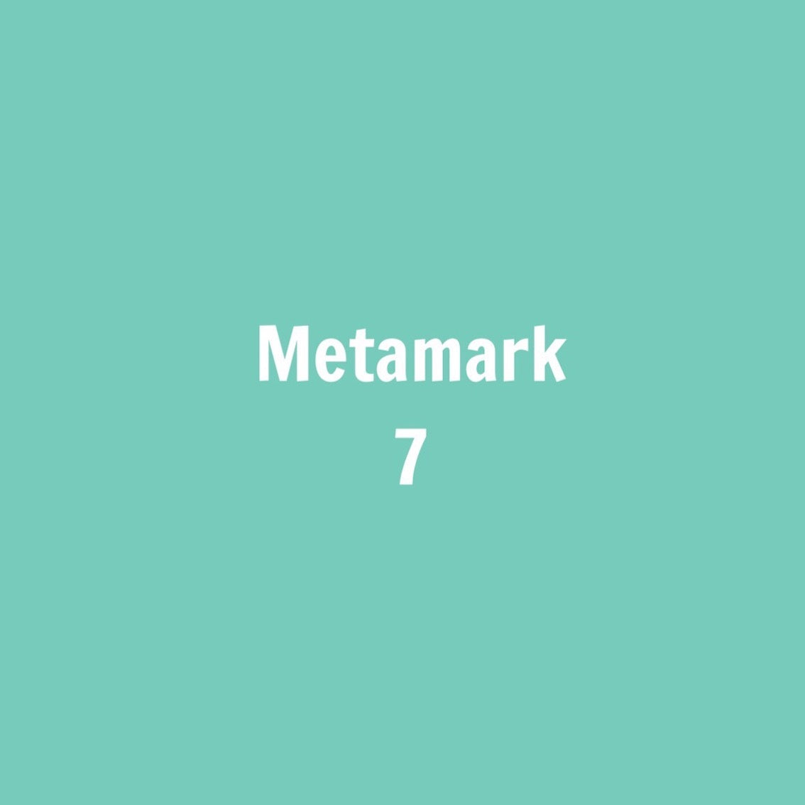 Metamark 7 - Permanent / Outdoor – The Vinyl Loft