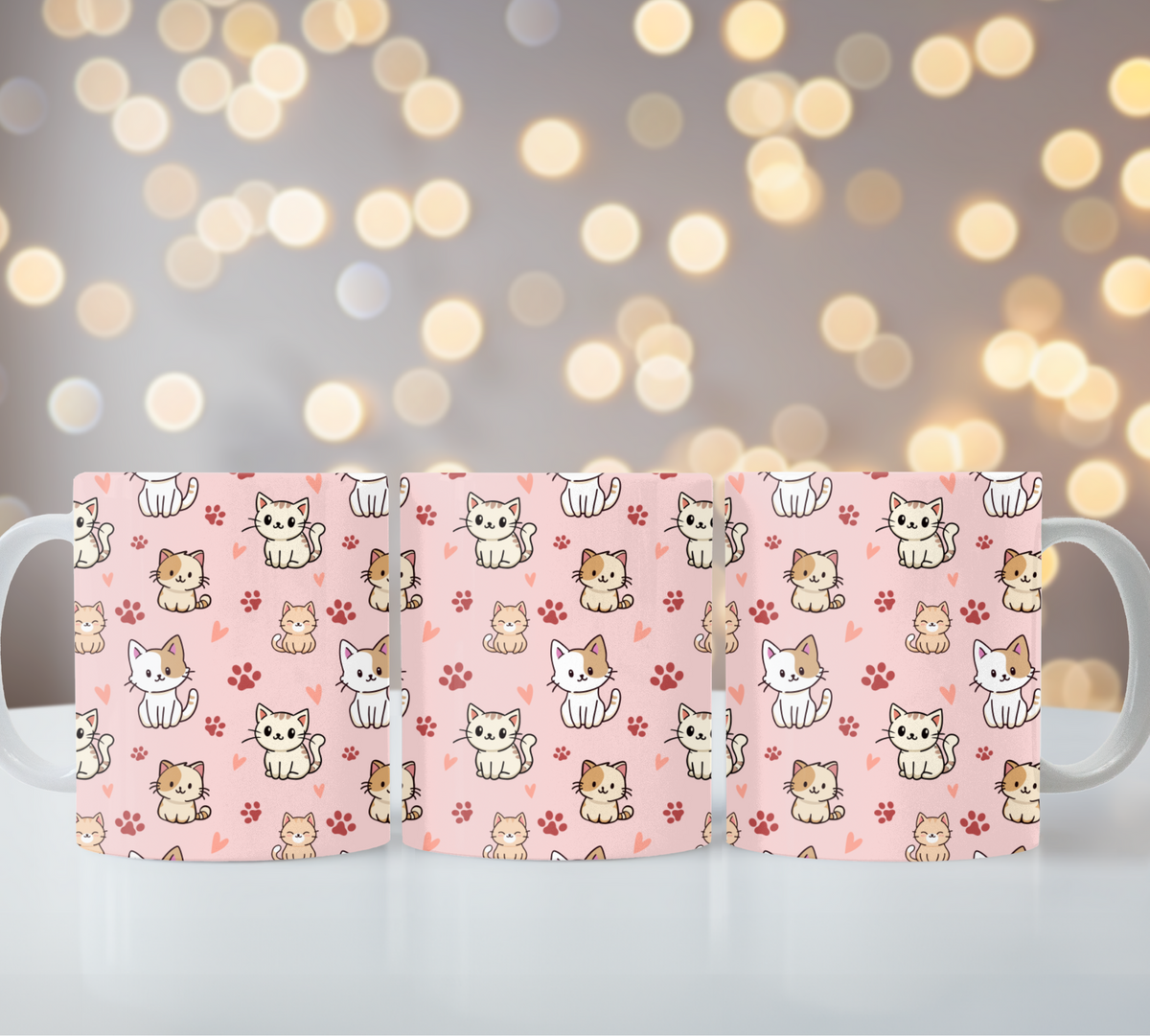 Sublimation Wrap / Print 11oz Mug - M3155 Cats – The Vinyl Loft