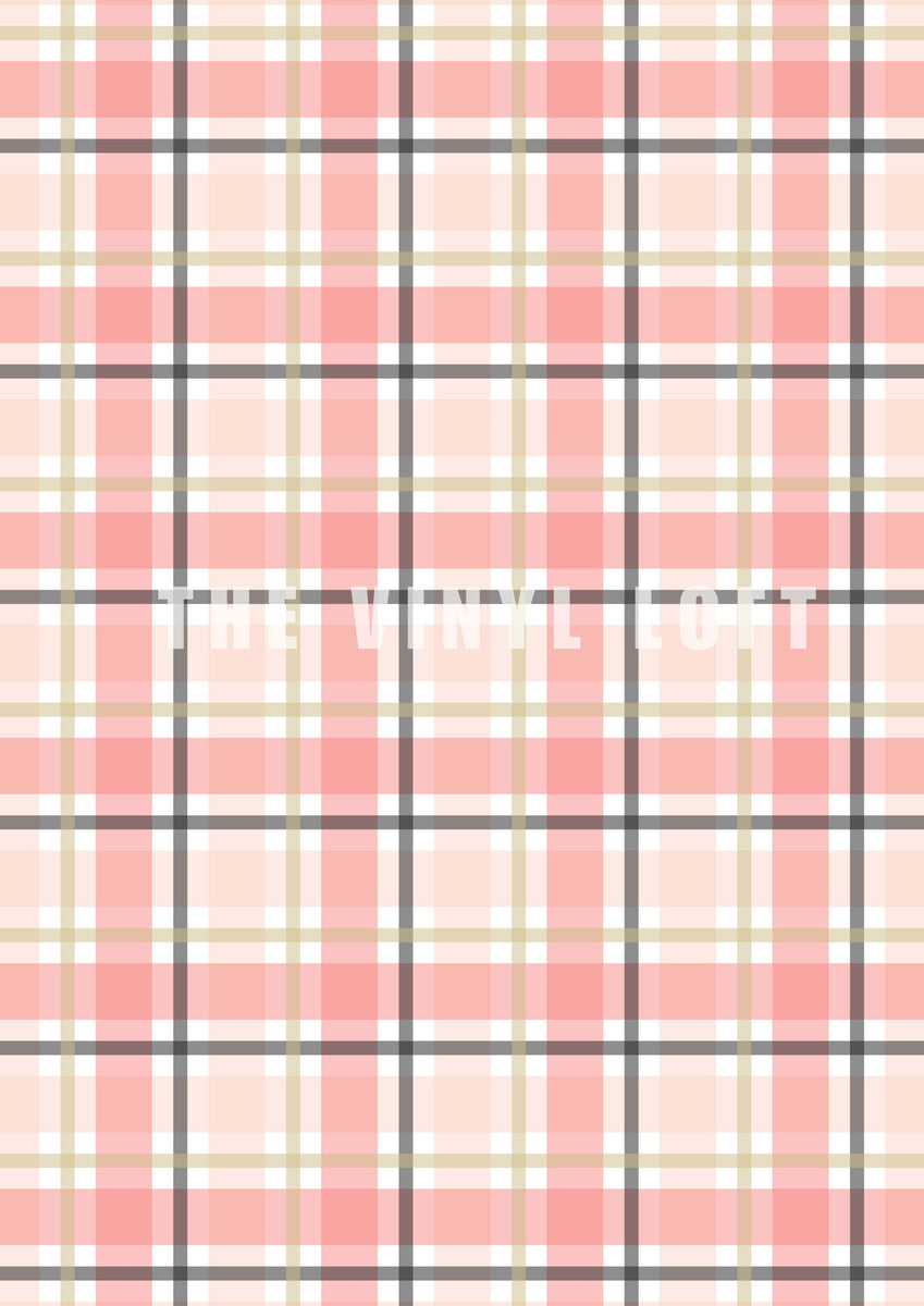 Sublimation Pattern A4 Sheet - Pat242 Pink Plaid – The Vinyl Loft