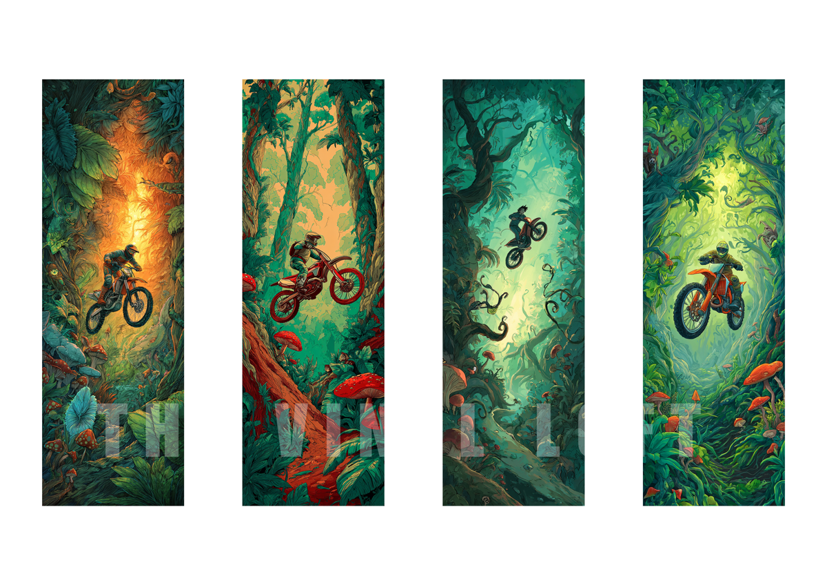 Sublimation Print Bookmarks - BK1092 Bike – The Vinyl Loft